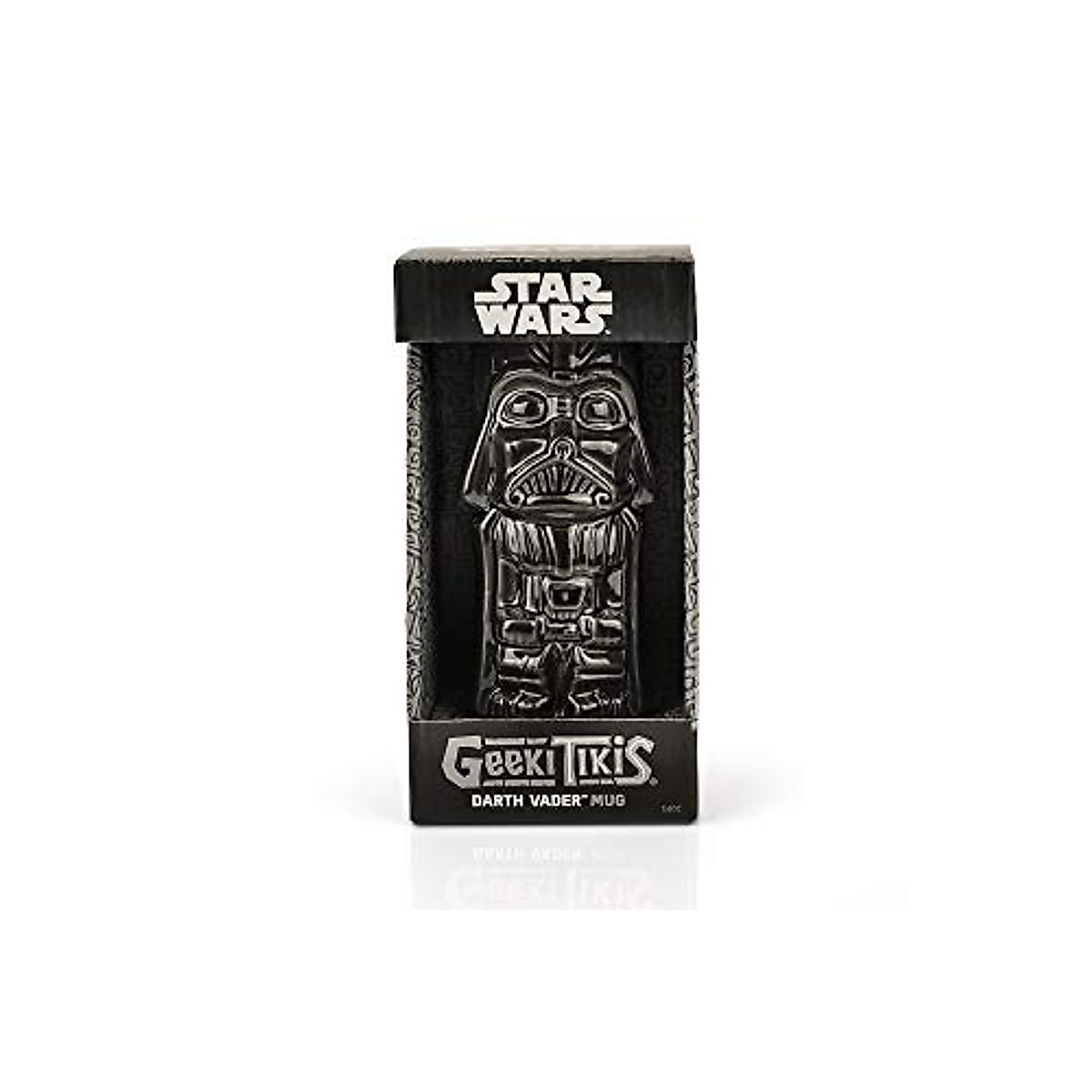 Geeki Tikis Star Wars Darth Vader Mug | Official Star Wars Collectible Tiki Style Ceramic Cup | Holds 14 Ounces