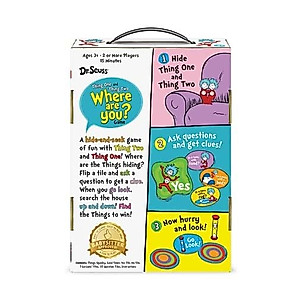 Funko Dr. Seuss Thing 1 and Thing 2 Where are You? Game