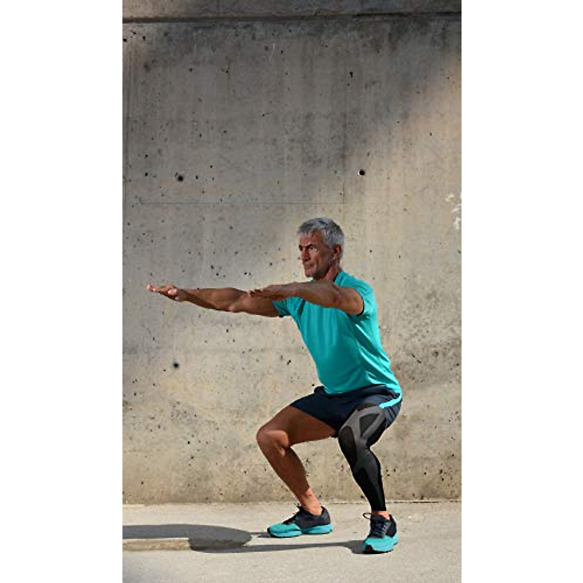 Full Leg Compression Sleeves For Men Women - Medical Leg Sleeves For Support - Blood Clot Prevention, Blood Circulation, Swelling Reduction, Restless Leg Syndrome, Varicose Veins, Pain Relief