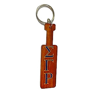 Sigma Gamma Rho Sorority Paddle Mirror Keychain