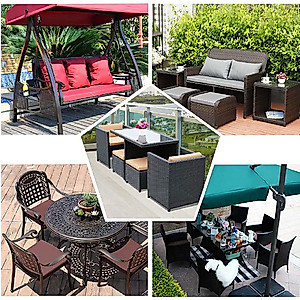 Leather Thick Not-Slip Chair Pads,Memory Foam Replacement Mat,Soft Chair Pads with Zipper,Waterproof Removeable Square Durable Seat Cushions for Sofa Dining Chair Office Home