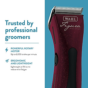 Wahl Professional Animal Figura Equine Horse Cordless Clipper Kit - Metallic Red