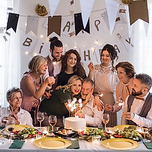 Pinkunn 18 Pcs 13 Inch Christmas Charger Plates Bulk Scalloped Charger Plates with Beaded Rim Dinner Plastic Chargers Plates for Christmas Xmas Wedding Receptions Engagement Party Banquets(Gold)