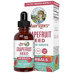 Grapefruit Seed Oil Drops & USDA Organic Oil of Oregano Liquid Drops Bundle by MaryRuth's | Herbal Supplement Liquid Drops | Immune Support | Digestive Health | Overall Health | Vegan