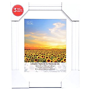 MICHAELS Bulk 4 Packs: 3 ct. (12 total) White 8”; x 10”; Frame with Mat, Lifestyles by Studio Décor®
