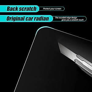 UGSHY Pack-1 Car Navigation Tempered Film, 10.1"-10.2" Touch Screen Tempered Glass Protective Film, Suitable for Most Models (Transparent)