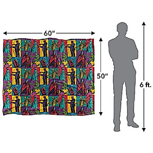 Universal Monsters Collage Officially Licensed Silky Touch Super Soft Throw Blanket 50" x 60"