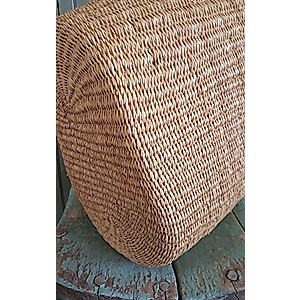 Shopper Basket - Natural - Ghana Bolga #2001