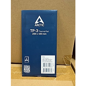 ARCTIC TP-3: Premium Performance Thermal Pad, 200 x 100 x 1.5 mm (Stackable to 2.0 mm Without Performance Loss), 2 Pieces - High Performance, Particularly Soft, Ideal Gap Filler, Bridging Gaps