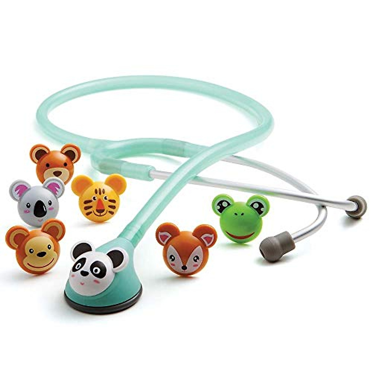 ADC - 618SF Adscope Adimals 618 Pediatric Clinician Stethoscope With Tunable AFD Technology, Seafoam