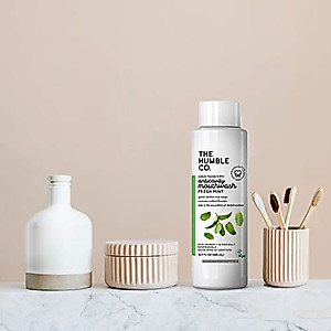 The Humble Co. Anticavity Mouthwash 2pk – Alcohol Free Mouthwash for Oral Care, Gum Health, and Cavity Prevention, Vegan Cruelty Free and Non-Toxic Natural Mouthwash (Mint, 16.9 oz)