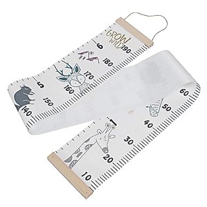 Tnfeeon Growth Chart for Kids, Portable Height Measurement Growth Chart Ruler Ideal Wall Decor in Kids Room Playroom or Nursery Decoration(#1)
