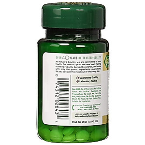 Nature's Bounty Folic Acid 800 mcg Tablets Maximum Strength 250 ea (Pack of 2)