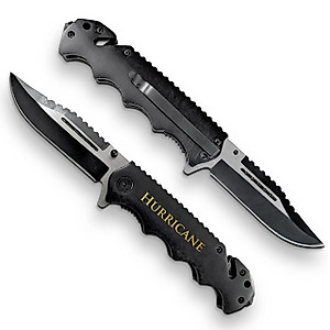 Customized Survival Knife, Classic Multi-Tool Knife, Best Personal Safety Survival Gear,'Hurricane' Personalized Knife