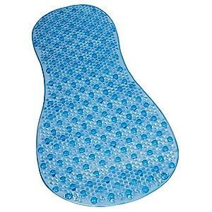 Carex Tub Mat - Shower Mat and Bathtub Mat, Nonslip Mat, Blue