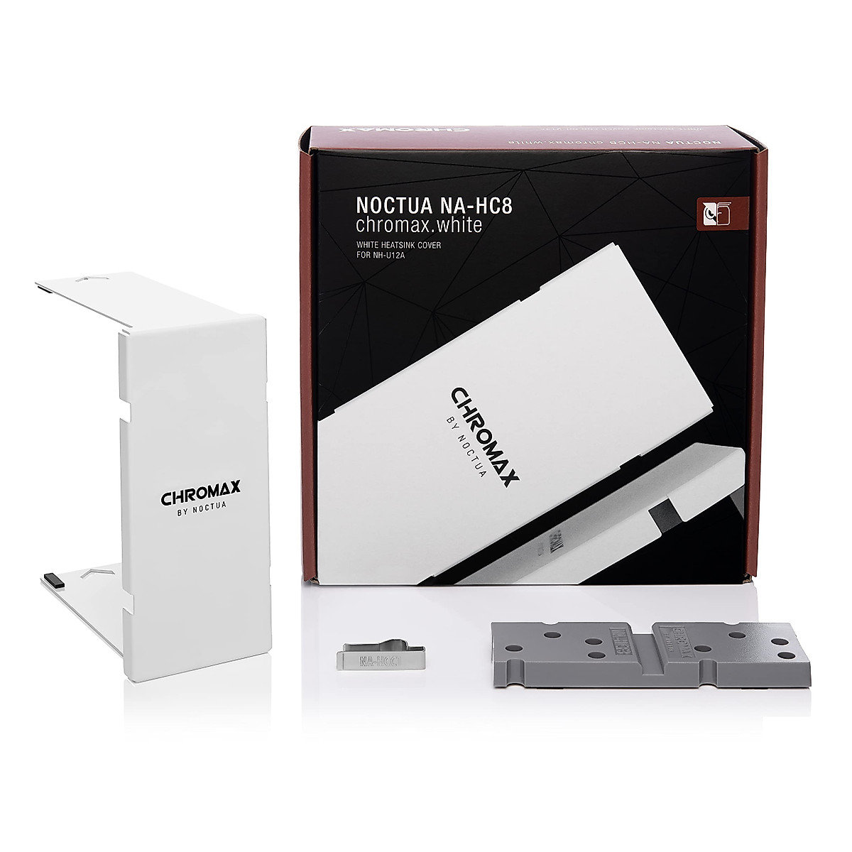 Noctua NA-HC8 chromax.White, Heatsink Cover for NH-U12A (Black)