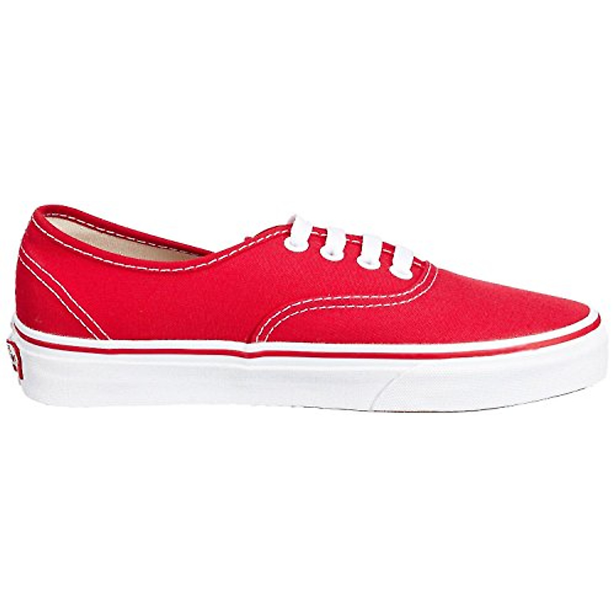 Vans Women's Authentic(tm) Core Classics, Red/White/Red, 7.5 Women/6 Men
