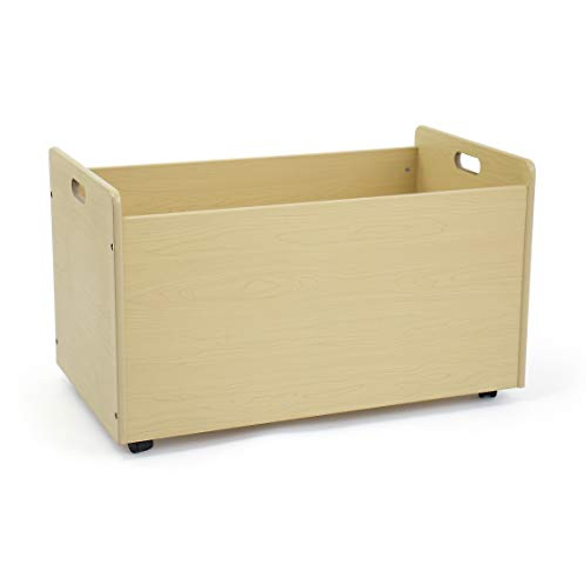 Humble Crew Toy Box with Wheels, Natural (TB234)
