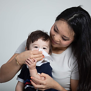 Boogie Stuffy Nose Relief Kit Wipes, FSA/HSA Eligible, Baby Wipes Unscented Wipes 45 Count (Pack of 1), Baby Nasal Saline Drops Drops 2 Bottles Total (Pack of 1)…