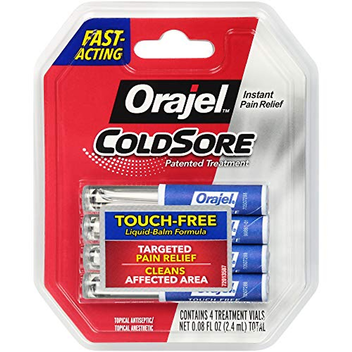 Orajel Cold Sore Treatment – Instant Relief for Cold Sore Pain- From #1 Oral Pain Relief Brand