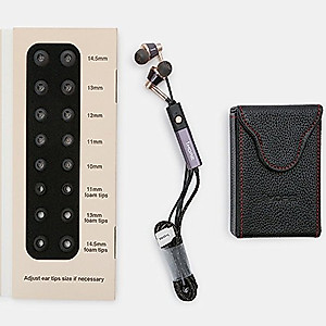 1MORE Triple-driver Headphones In-Ear Hi-Res Audio Earphones with Microphone and Remote Control Lightning Connector for iPhone7 iPhone 8 iPhone X, iPad & iPod - E1001L Gold