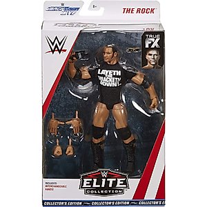 WWE Smakdown Live Elite Collection The Rock Exclusive Collector's Edition Action Figure