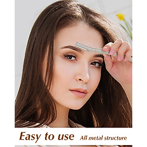 Dermaplane Razor for Face Professional, Facial Razors for Women&Men Face with 20 Blade Refills, Eyebrow Razor for Women and Men