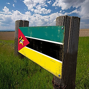 Man Cave Decor Flag Metal Sign Personalized State Metal Tin Plaque Metal Wall Plaques Funny Novelty Sign Rusty Indoor Outdoor Hanging Poster Unique Flag Design Print Art 8x12in