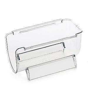 LIUXDIV Wine Rack Countertop, Stackable Water Bottle Storage Rack, Frigerator Organizing Set, Plastic Wine Holder, Refrigerator Organizer Bins, Water Bottle Organizer for Cabinet (2 Bottle)