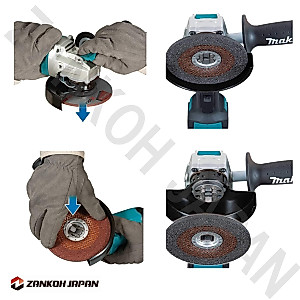 Makita XAG25Z-R 18V LXT Brushless Lithium-Ion 4-1/2 in. / 5 in. Cordless X-LOCK Angle Grinder (Tool Only) (Renewed)
