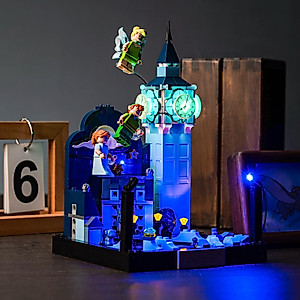 BrickBling LED Light Compatible with Lego Peter Pan & Wendy's Flight Over London, Creative Lighting Kit Compatible with Lego 43232 (Lights Only, No Model)
