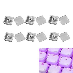 QAQE Transparent Keycap Mechanical Gaming Keyboard Keycaps DIY Mechanical Keyboard Cover Keycap