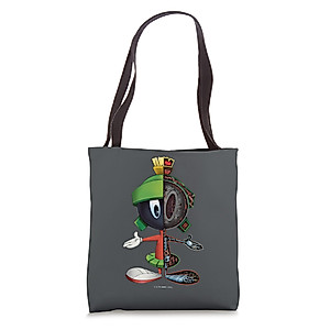 Looney Tunes Marvin Martian Half Skeleton Tote Bag