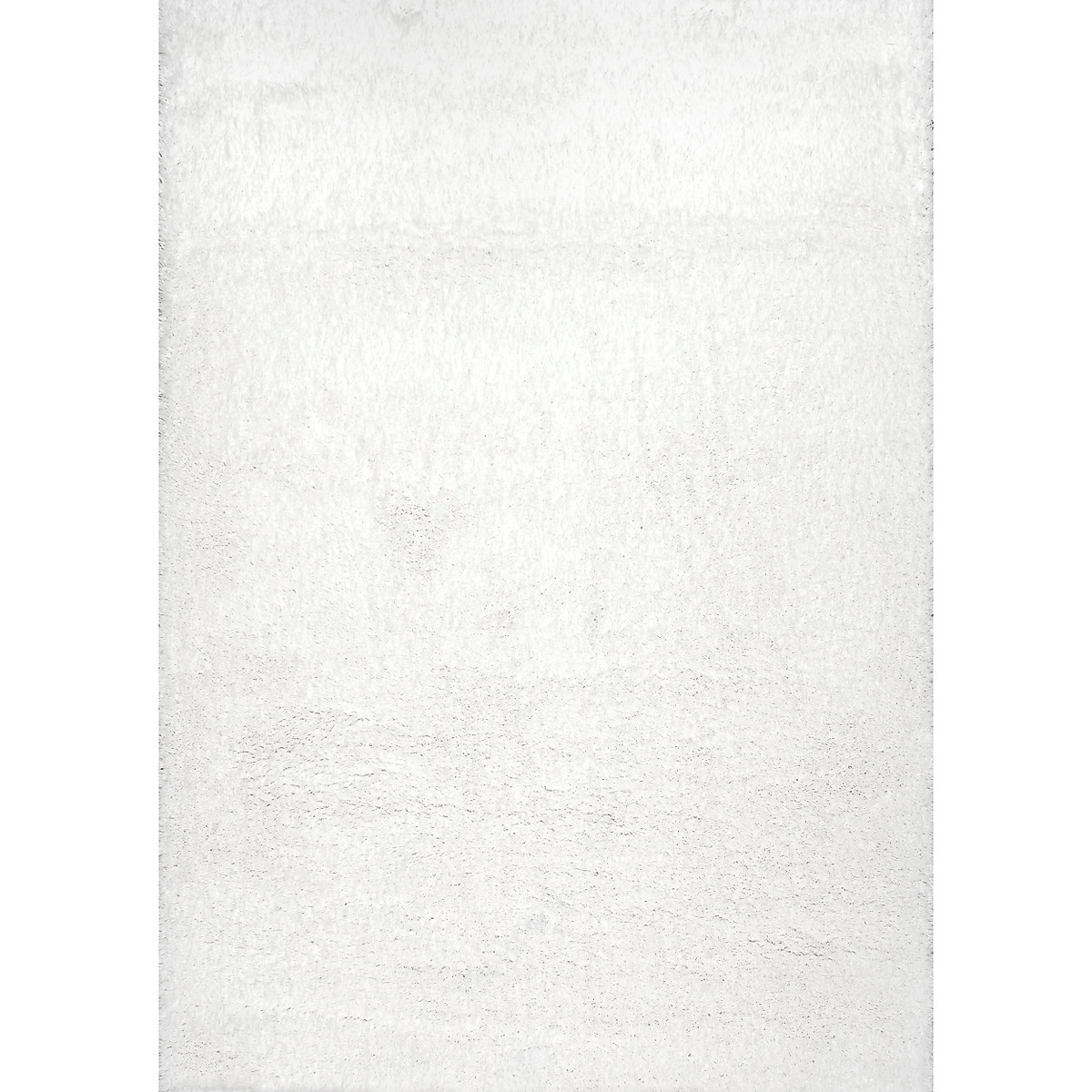 nuLOOM Gynel Contemporary Shag Area Rug, 8x10, Snow White