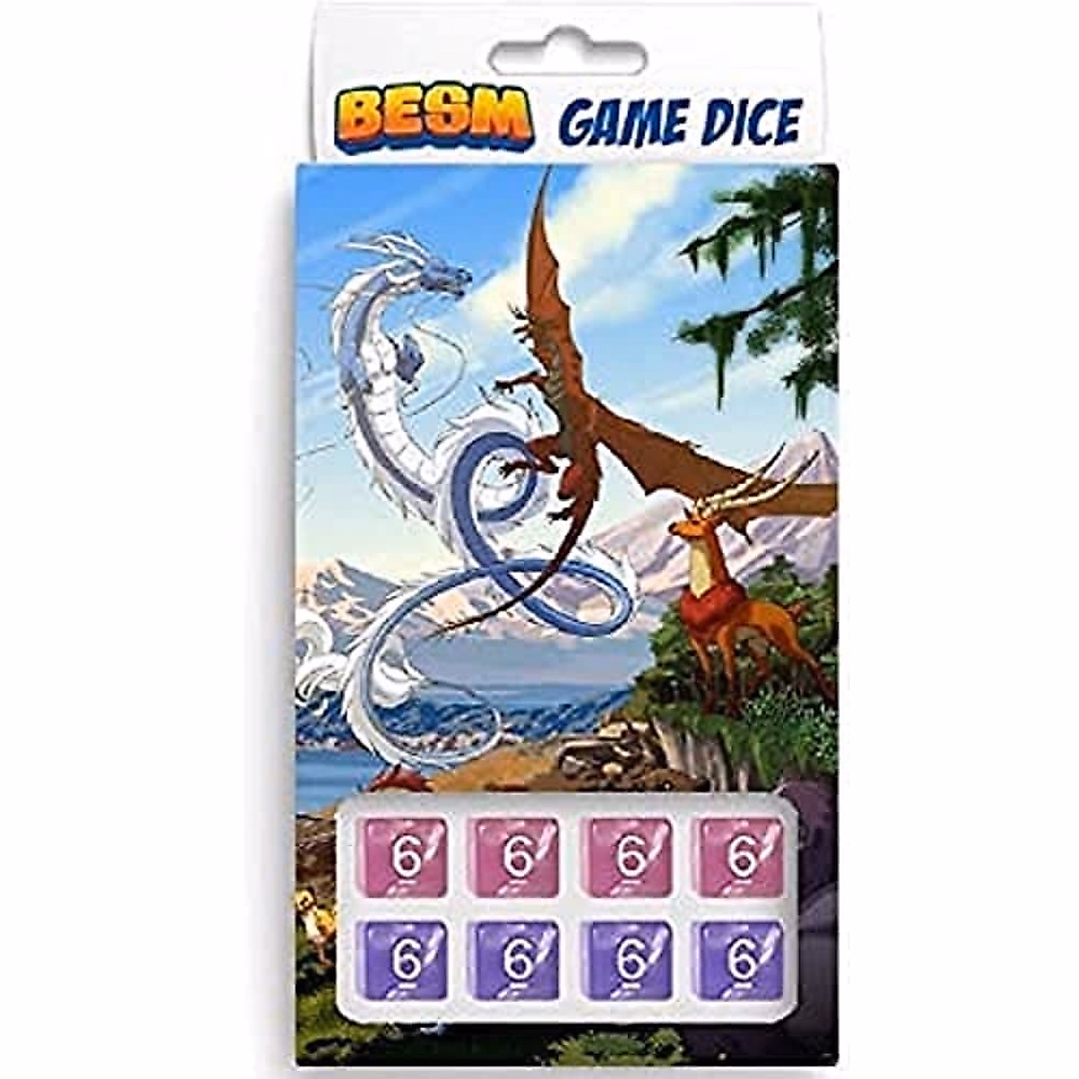 BESM (Big Eyes, Small Mouth) Anime and Manga Adventures RPG Dice