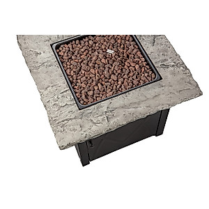 Endless Summer GAD1445DH Propane Gas Outdoor Fire Table, Brown