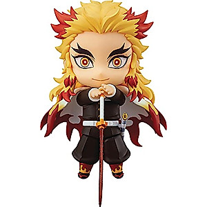 Good Smile Demon Slayer: Kimetsu no Yaiba: Kyojuro Rengoku Nendoroid Action Figure