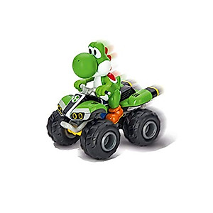 Carrera RC Nintendo Mario Kart 2.4 GHz Radio Remote Control Toy Car Vehicle - Yoshi Quad