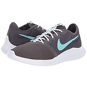 Nike Women's Viale Tech Racer Sneaker, Thunder Grey/Aurora Green-White, 6 Regular US