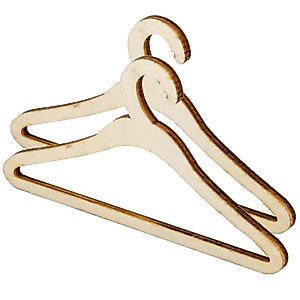 lot Baby Wooden Clothes Hanger Baby Creative Hanger Rack Home Girls Princess Room Nursery Decor for Kids (40 PCS)