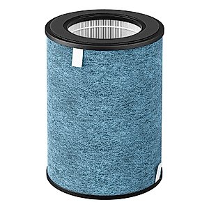 HP302 Replacement Filter Compatible with Shark HP302, HP301 NeverChange Air Pur-ifier MAX, HP200 Series Air Puri-fier MAX, 3-in-1 H13 Grade True HEPA Filter, New Version - 1 Pack