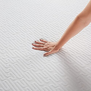 Serta - 7 inch Cooling Gel Memory Foam Mattress, Twin Size, Medium-Firm, Supportive, CertiPur-US Certified, 100-Night Trial - for Ewe, White