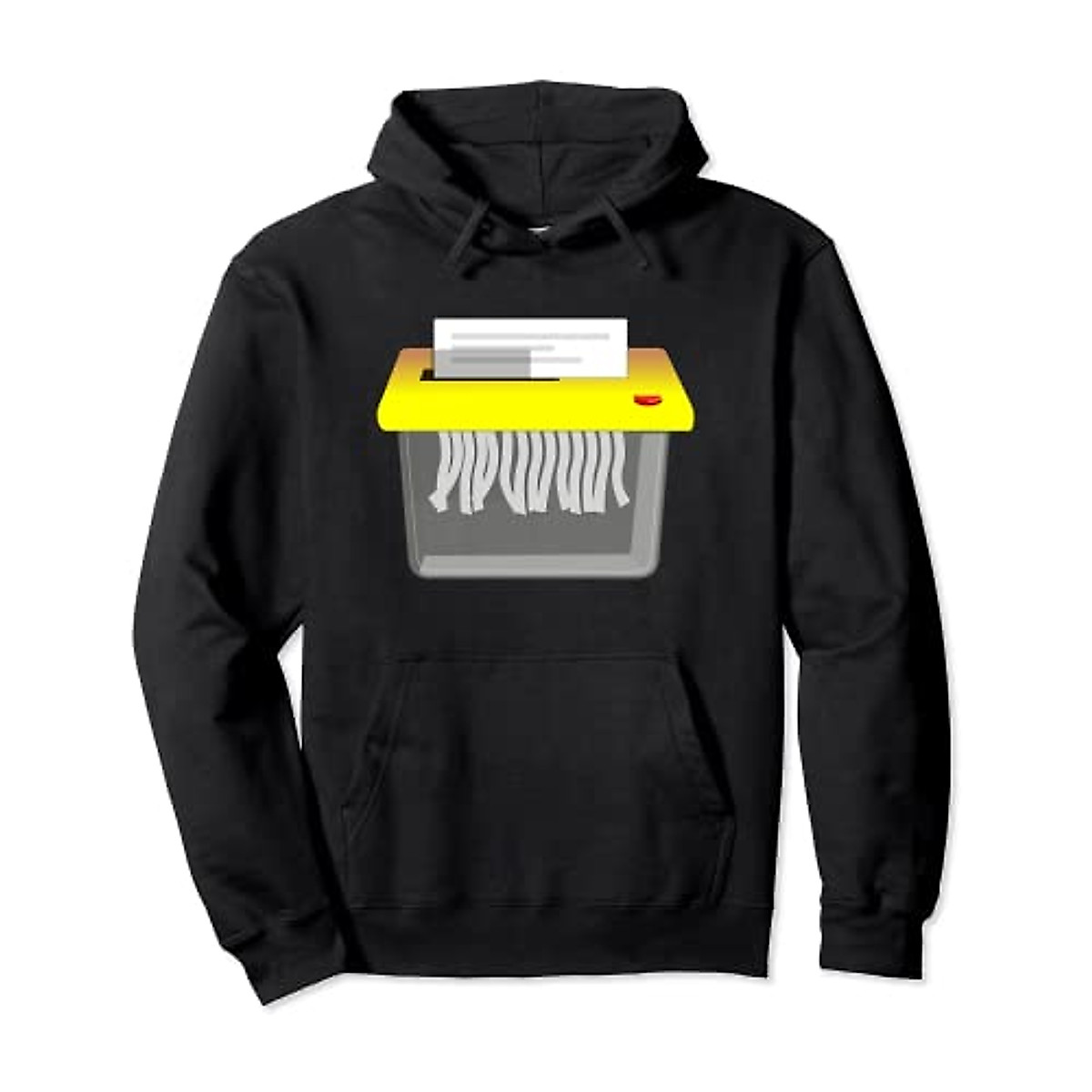 Paper Shredder Pullover Hoodie