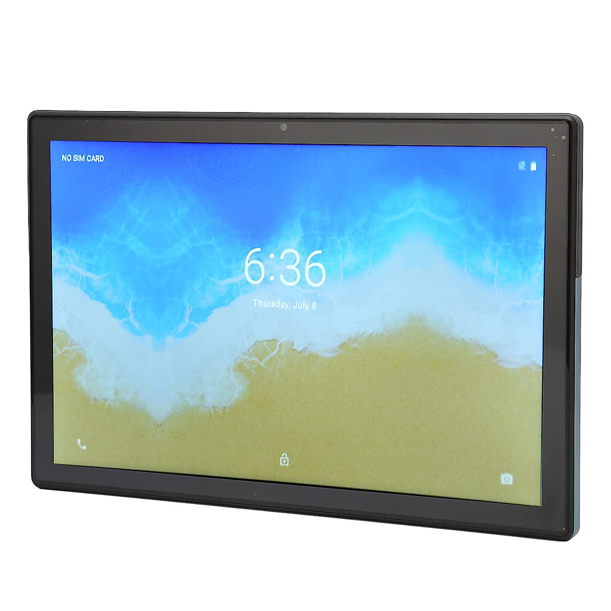 HD Tablet, Tablet PC 4G RAM 128G ROM WiFi 5G Dual Band Home for Gaming (US Plug)