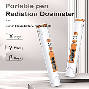 Geiger Counter, Personal Radiation Detector Nuclear Dosimeter Emf Radiation Meter Nukalert Micro Beta Gamma X Ray Radiation Monitor GM Tube Device Meter for Home Thyrosafe Uranium Survival Gear