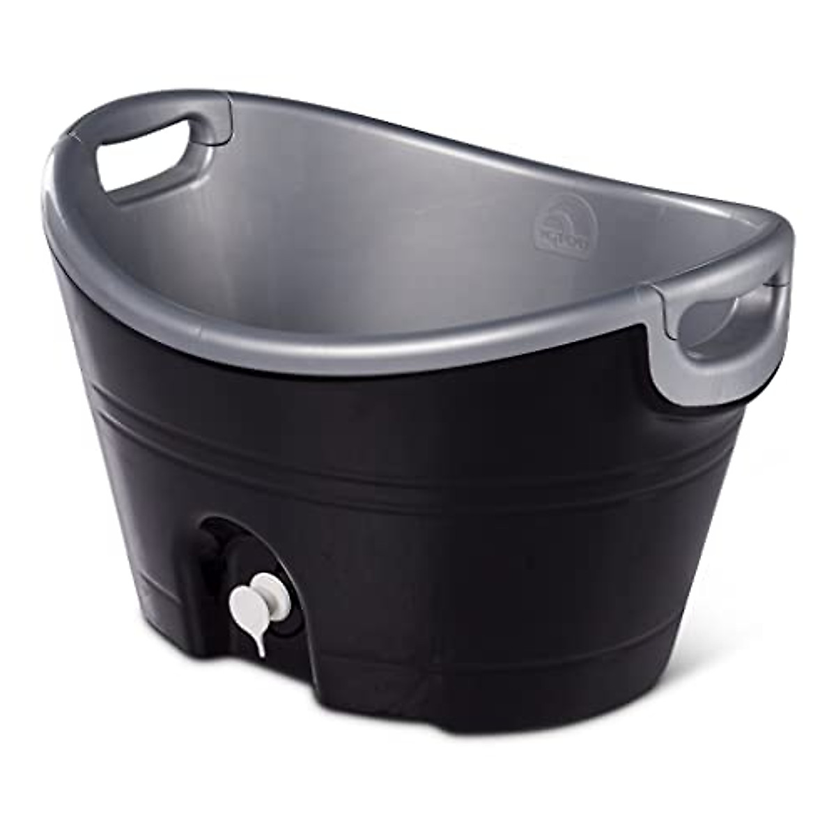 Igloo Party Bucket Cooler Black/Silver, 20 quart