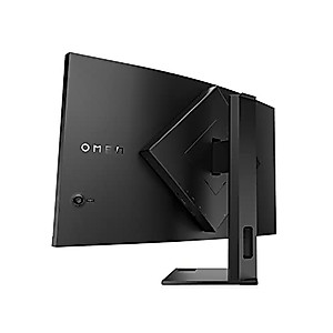 HP OMEN 27" QHD Curved Monitor, VA Fully adj 240hz 1ms HDR400 Gaming Display, EyeSafe, TÜV Certified (Omen 27c, Black)