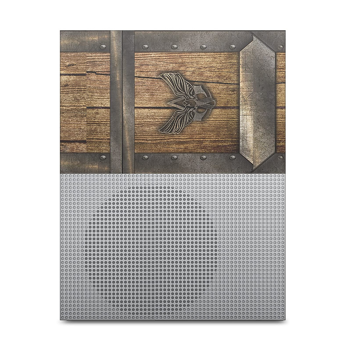 Head Case Designs Officially Licensed Assassin's Creed Wood And Metal Chest Black Flag Graphics Matte Vinyl Sticker Gaming Skin Decal Cover Compatible With Xbox One S Console