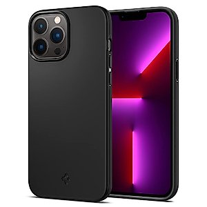 Spigen Thin Fit Designed for iPhone 13 Pro Max Case (2021) - Black