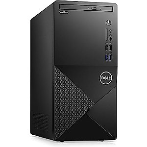 Dell Vostro 3910 Business Desktop Computer, 12th Gen Intel 4-Core Processor(Up to 4.3Ghz), 16GB DDR4 RAM, 1TB NVMe SSD, WiFi 6, DVD-RW, Display Port, HDMI, SD Card Reader, Windows 11 Pro